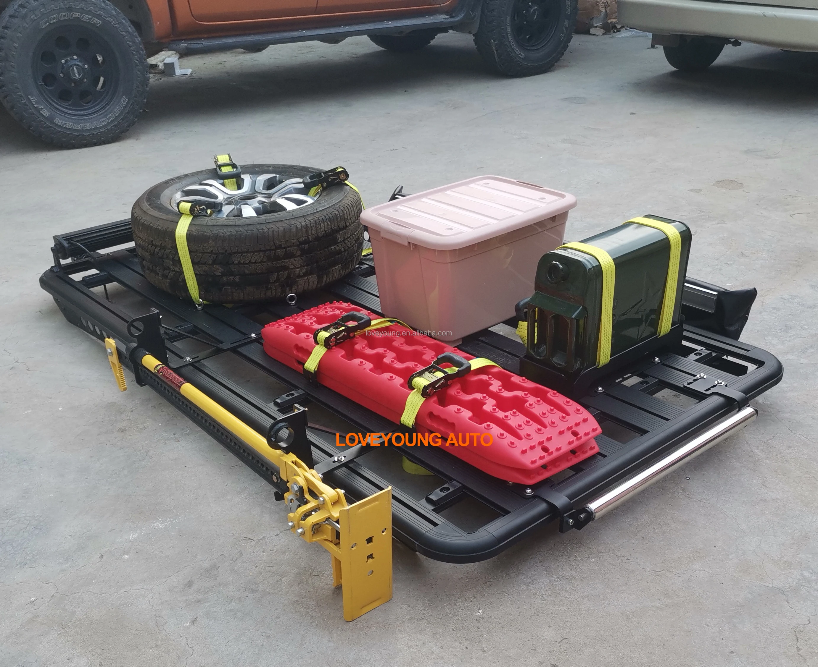 Universal Aluminum Platform Car Roof Racks for Toyota Land Cruiser ...