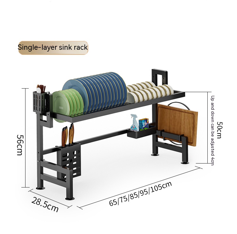 Sustainable Dish Drainer Rack - Efficient Kitchen Storage