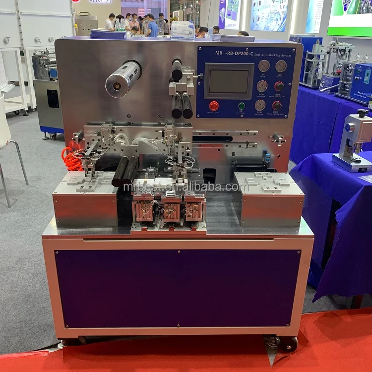 MRBEST New Designed Semi-auto Stacking Machine for Pouch Cell Core ...