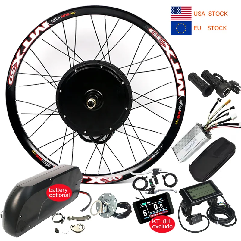 Top Speed 72v 5000w E-Bike Conversion Kit - Brushless Motor