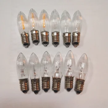 E10 C6 Candle Bridge Led Christmas Decoration Replacement Bulb 8-55v0 ...