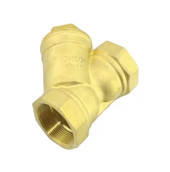 Brass Y Type Strainer Check Valve Strainer With Female Thread 3 Way ...