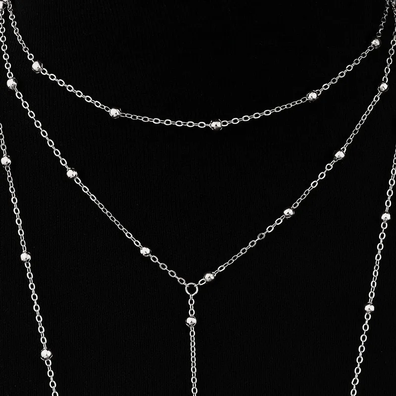 Women Sexy Bikini Bra Chain Body Jewelry Women Waist Chain 18k Gold