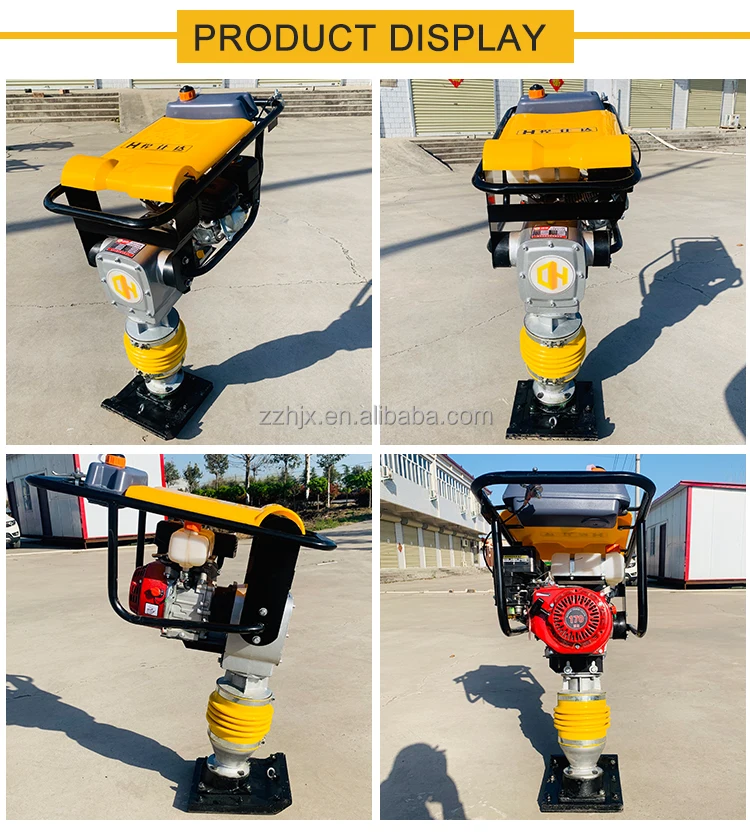 Gasoline/diesel Portable Plate Compactor - High Efficiency