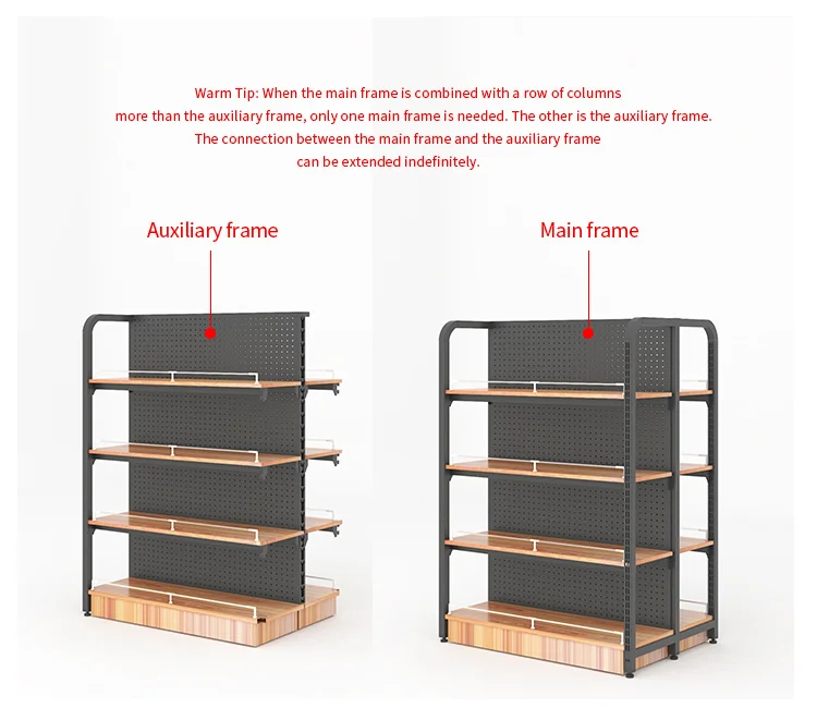Heavy Duty Retail Shelves Supermarket Shelf - Buy High Quality ...