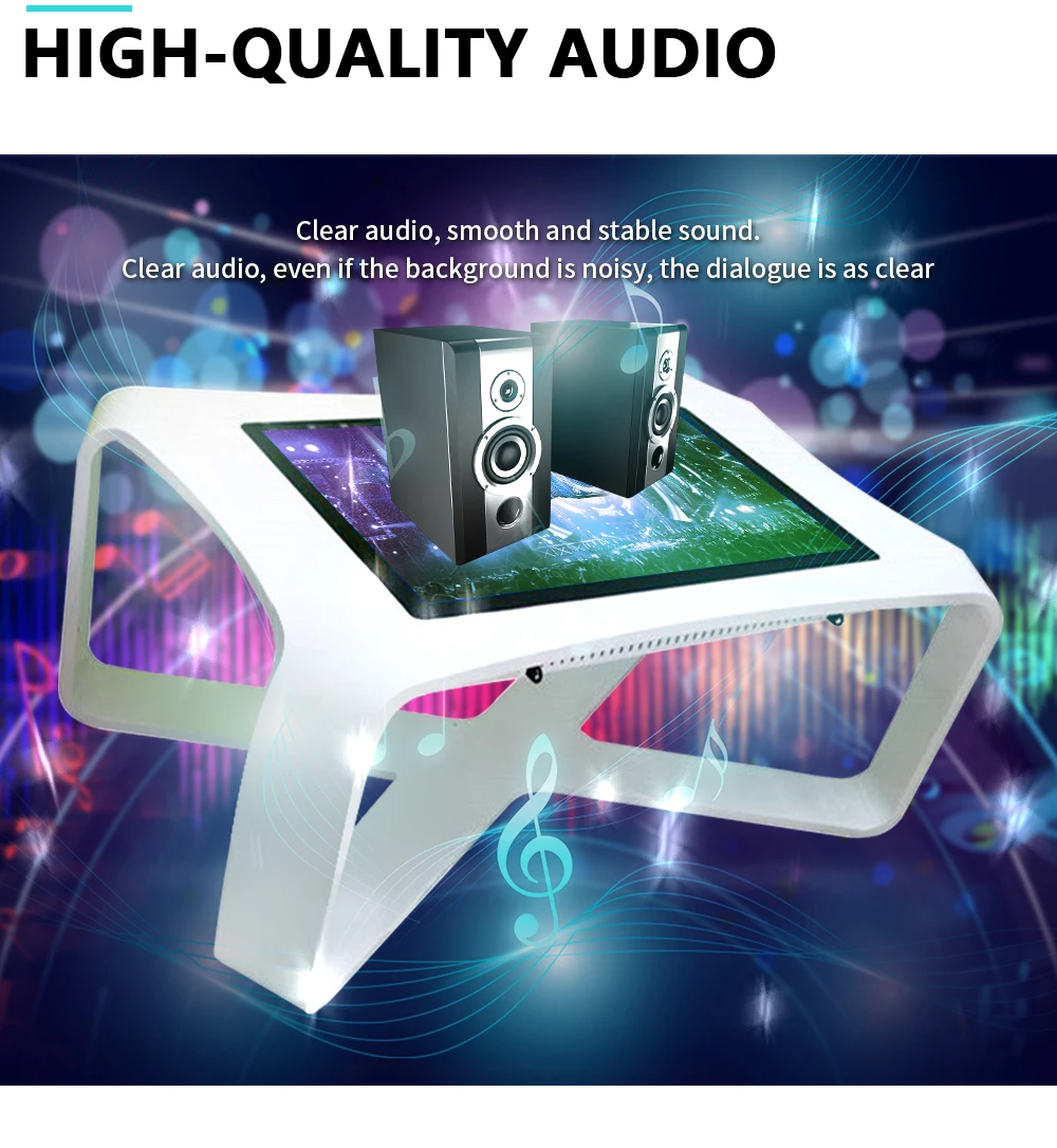 HD Smart Waterproof Coffee Game Interactive Table LCD