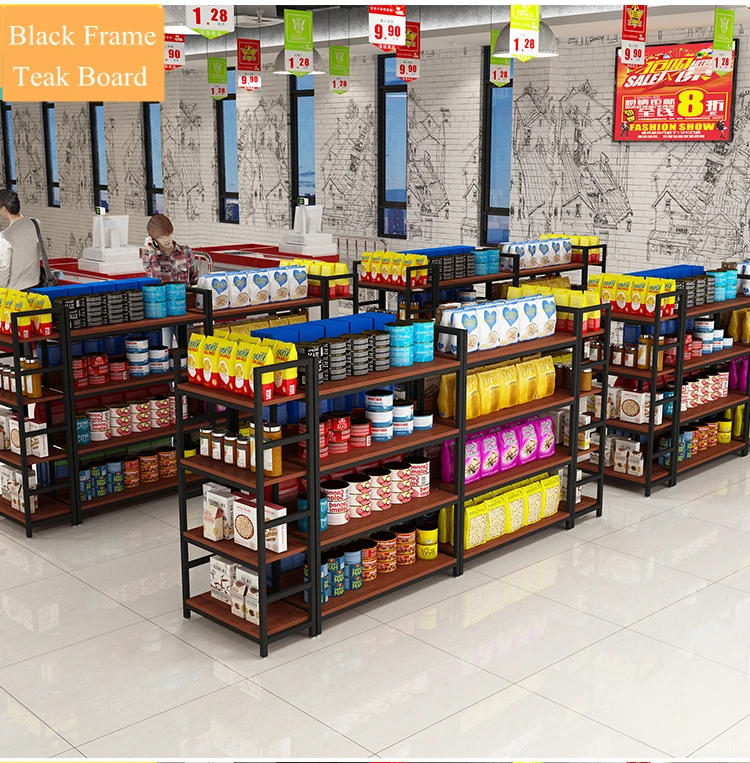 Grocery Store Display Racks /shelves For General Store Supermarket ...