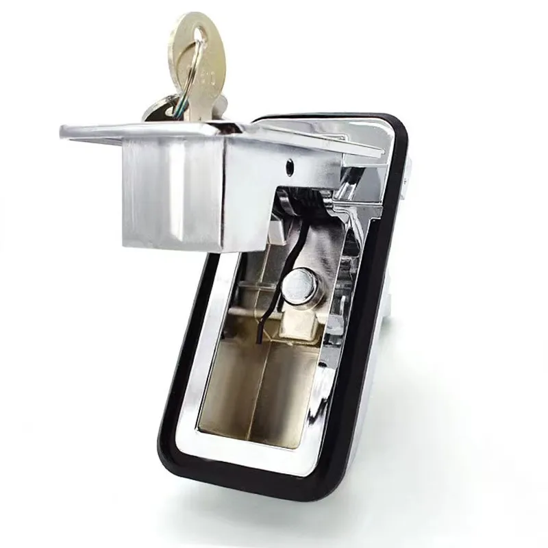 Truck Electrical Panel Trigger Latch Zinc Alloy Push Button Door Lock ...