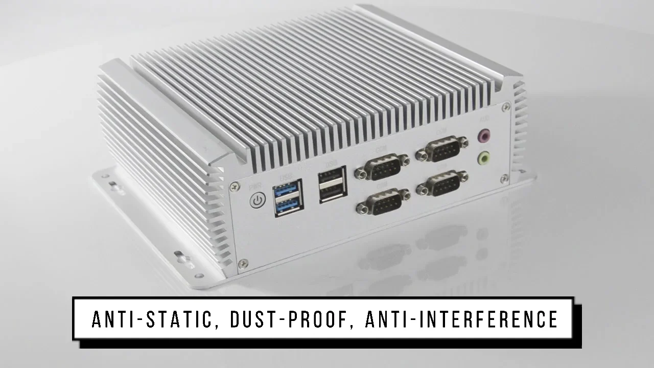 Sharerdp Custom Dual Lan 6 Com Vga Hd 8usb I5 7200u Barebone Fanless ...