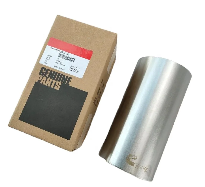 Isbe Isde Qsb 4bt 6bt Isf2.8 Diesel Engine Parts Cylinder Liner 3904166 ...