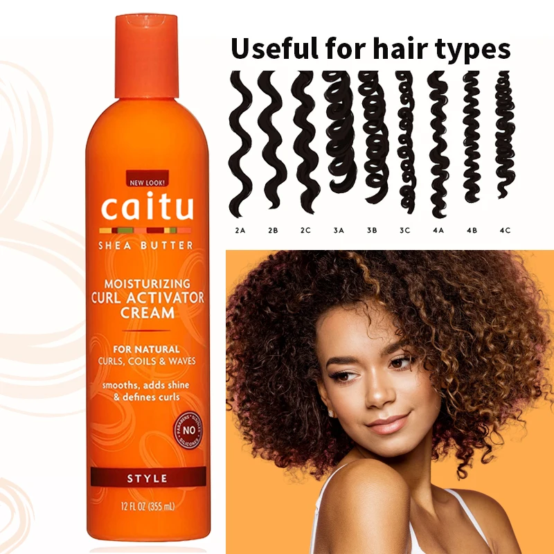 Fast Shipping 355 Ml Frizz-free Volume & Shine Defines Curls Hair ...