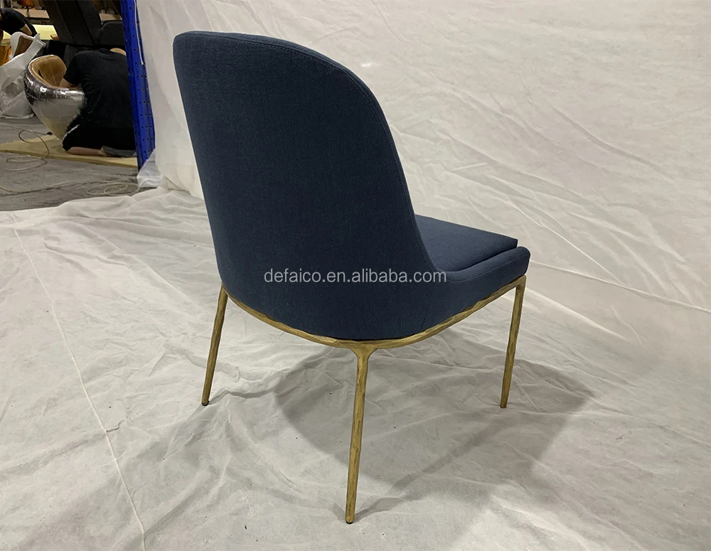 Customizable Thaddeus Rustic Hand-Forged Metal Base Dining Chair