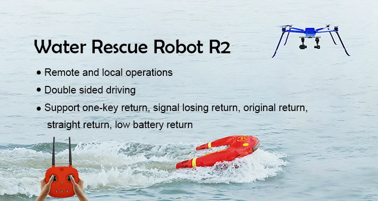 Jtt R2 Smart Remote Controlled Emergency Water Rescue Robot - Buy Sea ...