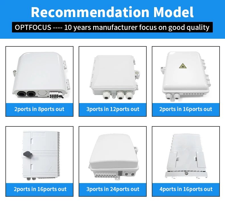 Ftth Terminal Box Fiber Optic Enclosure Terminal Box 8 Cores Outdoor ...