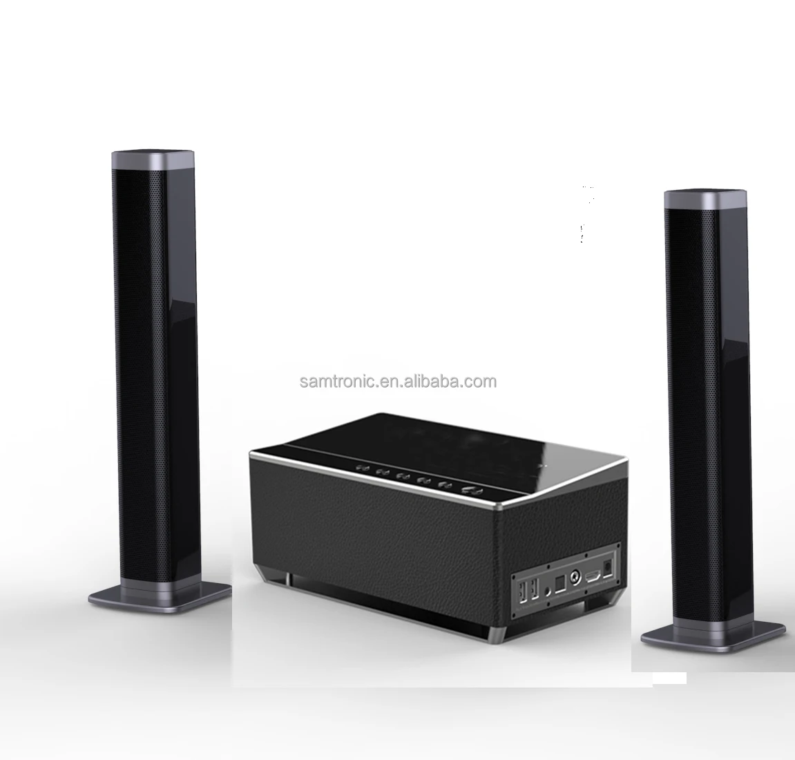 Samtronic 2024 Soundbar - 2.1ch Detachable Speaker W/subwoofer