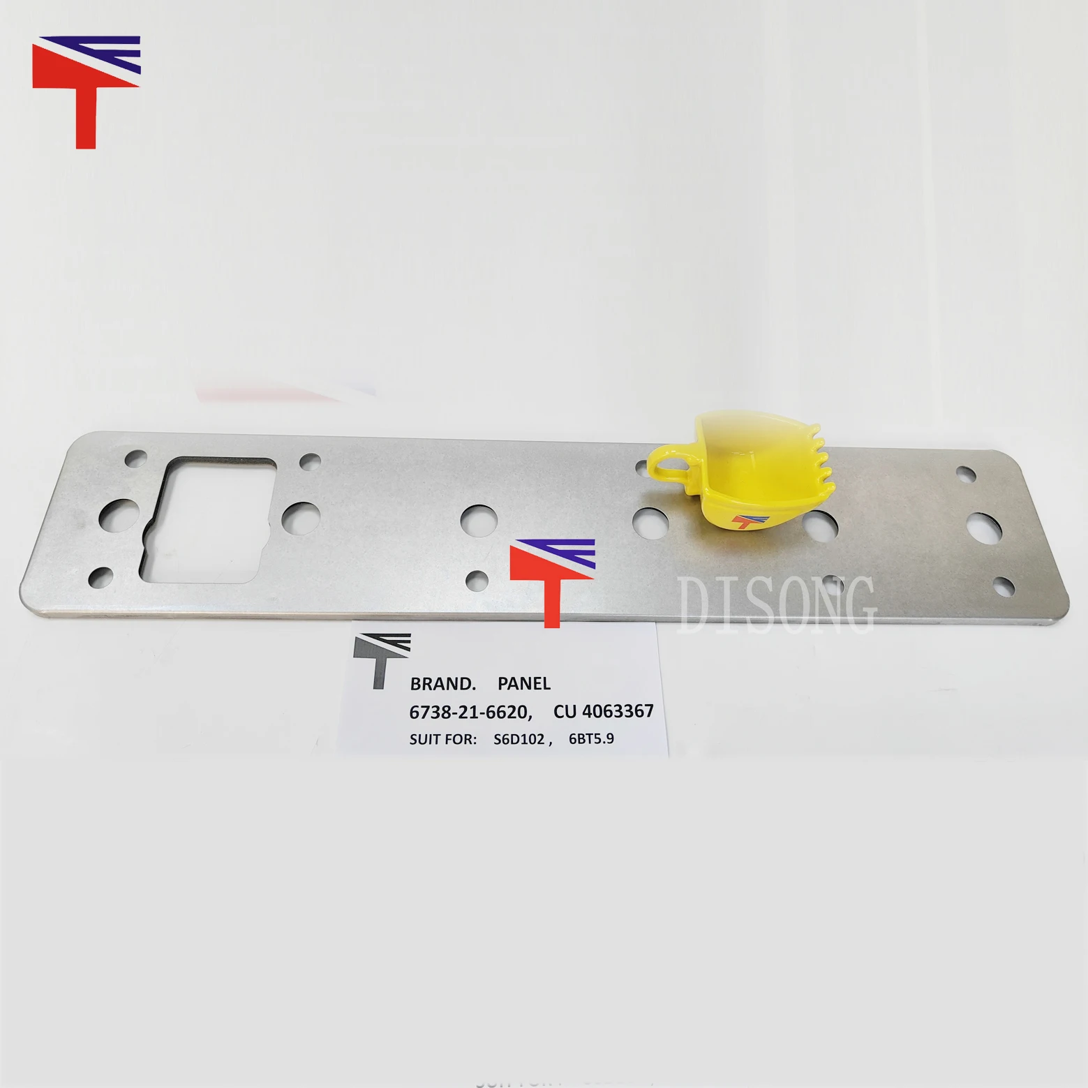 Mechanical Engine Parts Panel 6738-21-6620 Cu 4063367 For Engine S6d102 ...