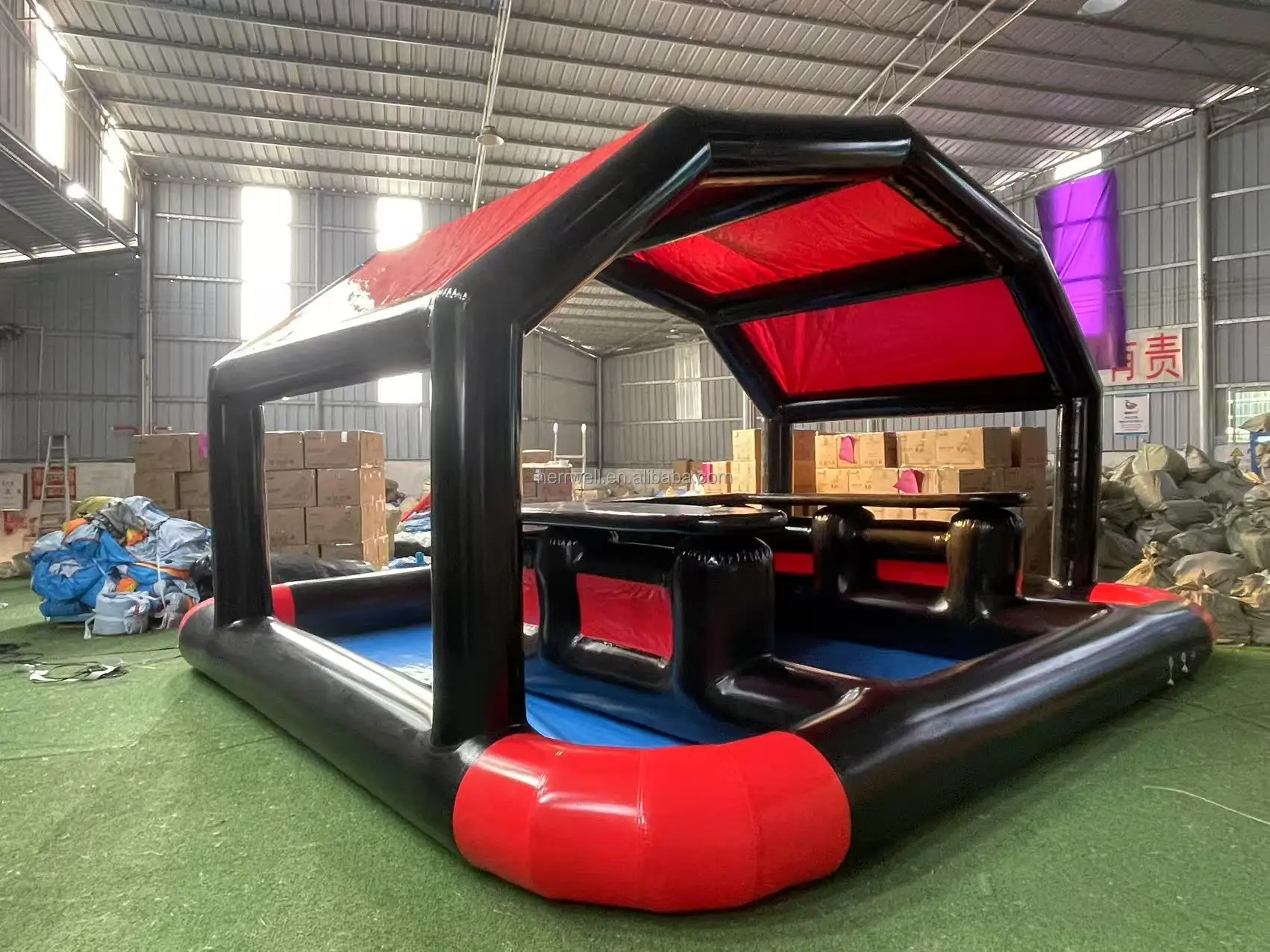 Giant Outdoor Party Bar Waterpool Jeux Gonflables Inflatable Water Park ...