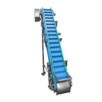 Fbd Side Wall Belt Conveyor Incline Climbing Cleated Sidewall Conveyor ...