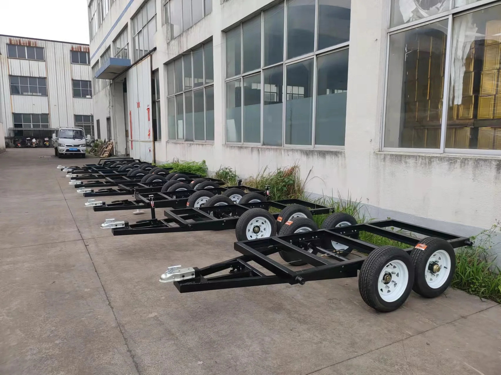 Customizable High Quality Portable Small Trailer Chassis Frame by ZEBANG