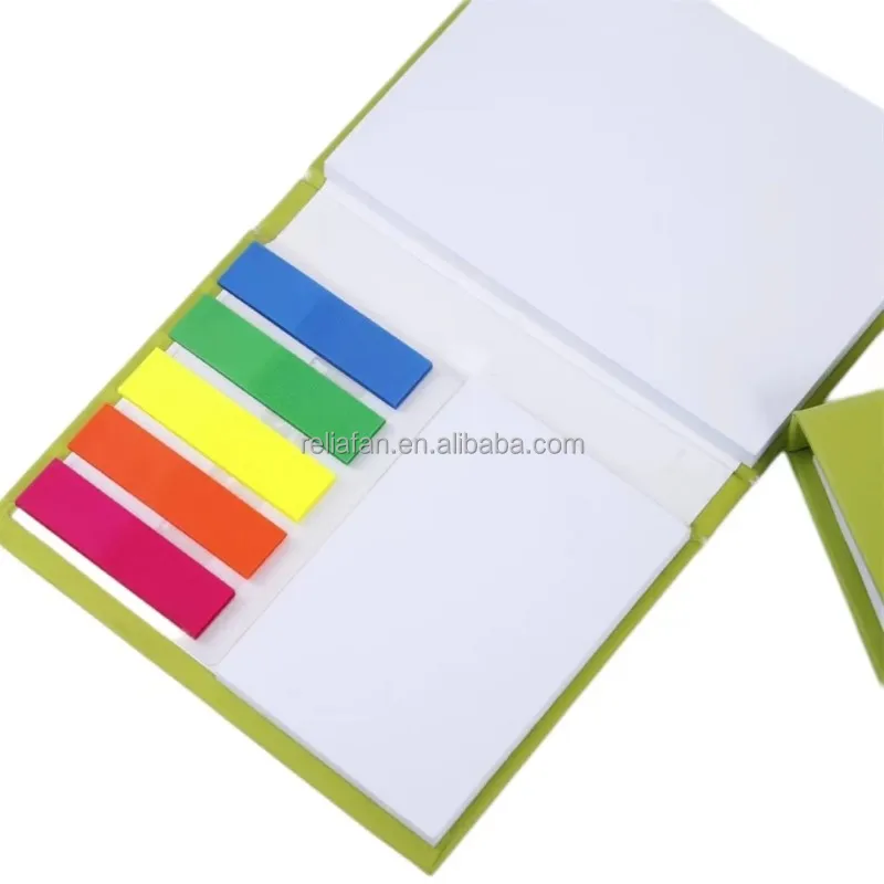 Sticky Note Tab Custom Artistic Memo Pad Custom Printed Promotional ...