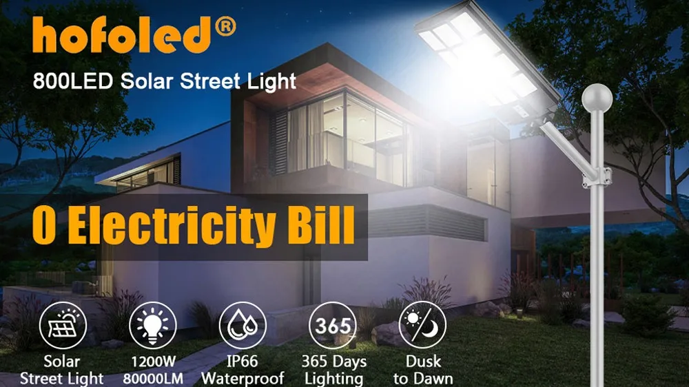 Garden Solar Lights Outdoor Luces Led Waterproof High Powered 1200w ...