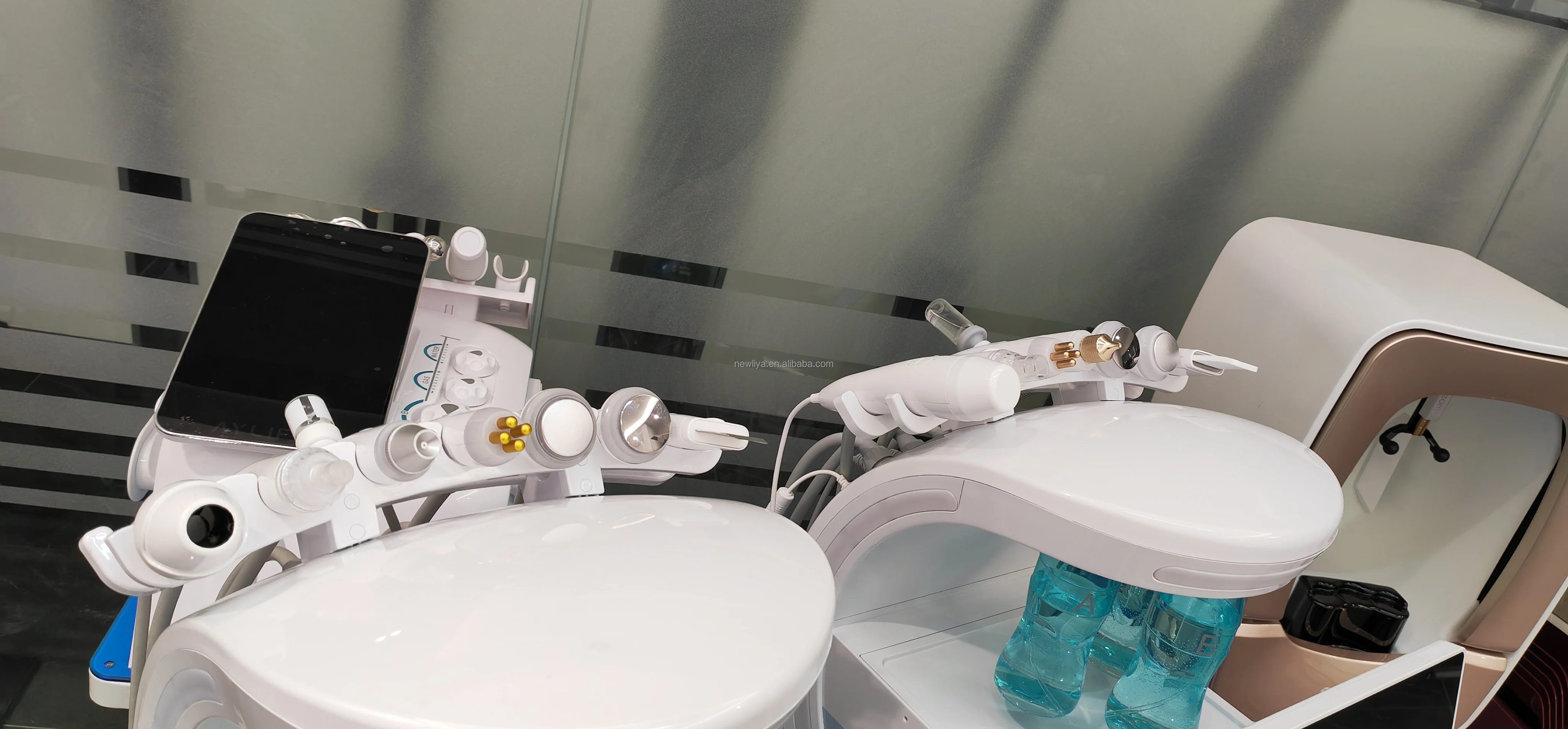 7 In 1 Smart Ice Blue Oxygen Facial Rf Aqua Skin Dermabrasion ...