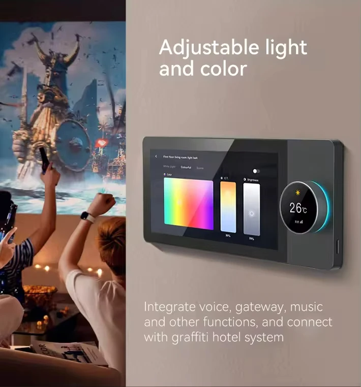 Smart Home Touch Screen Automation - Multi-Functional Control