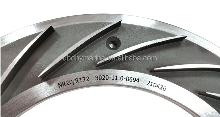 Superior Quality NR20/R Turbocharger Diffuser for Ship Engine Spare Parts