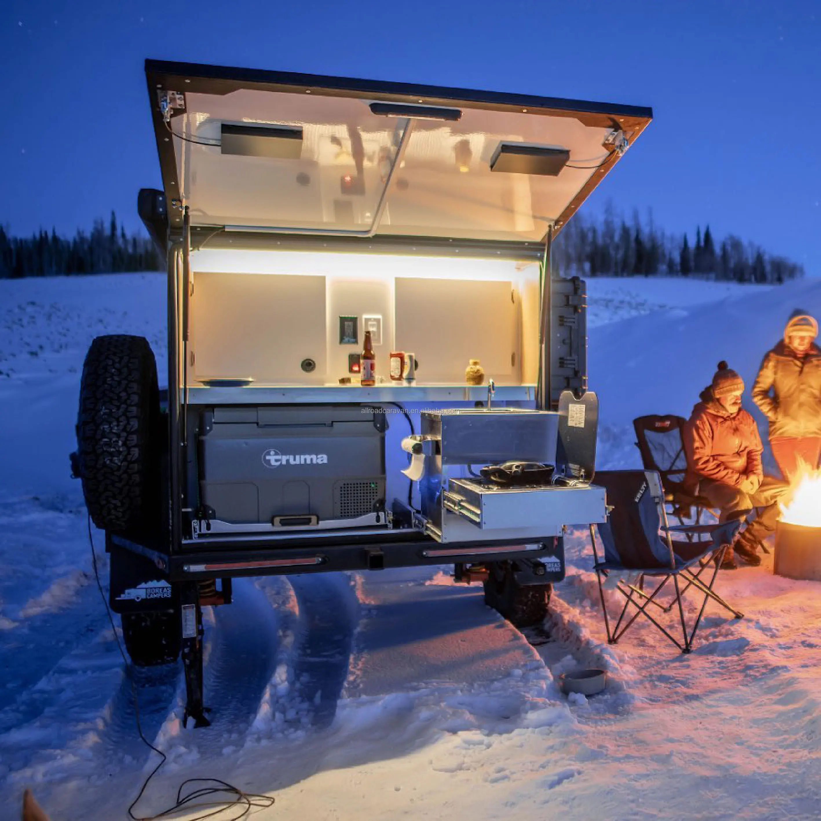 4X4 Overland Camper Trailer - Perfect for off-Road Camping