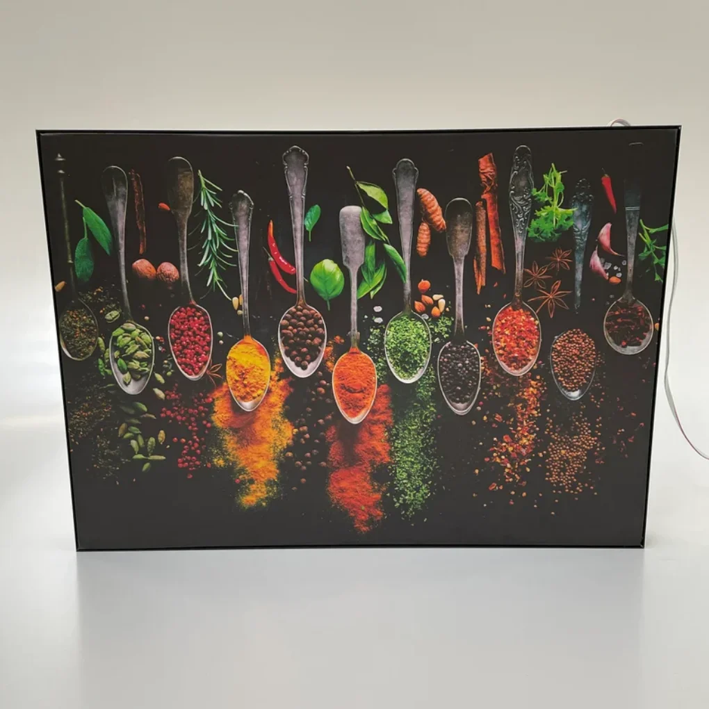 Customization Design Aluminum Frame Illuminated Fabric Standing Led ...