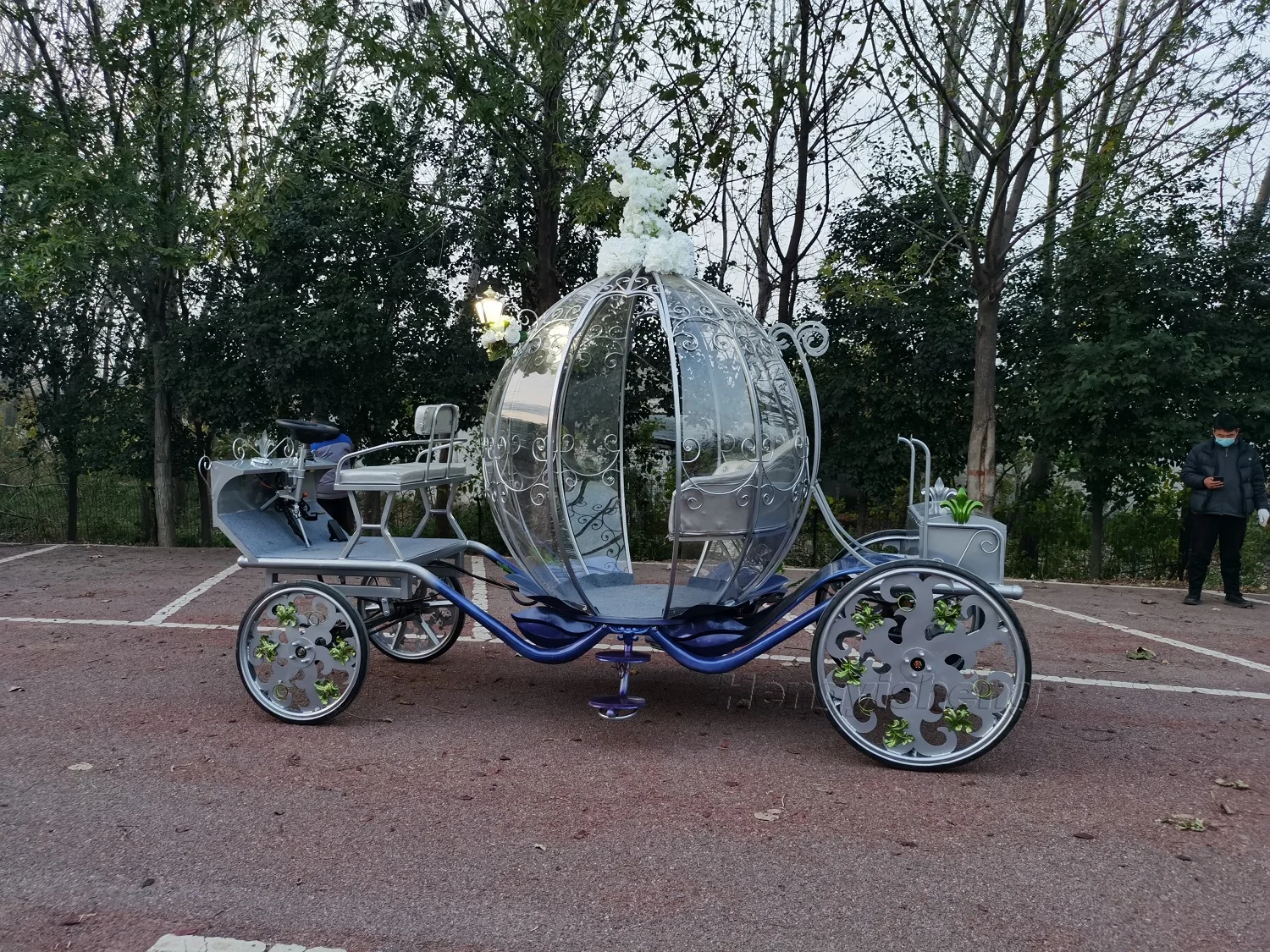 Perfect Princess Cinderella Horse Drawn Carriage/royal Luxury Wedding ...