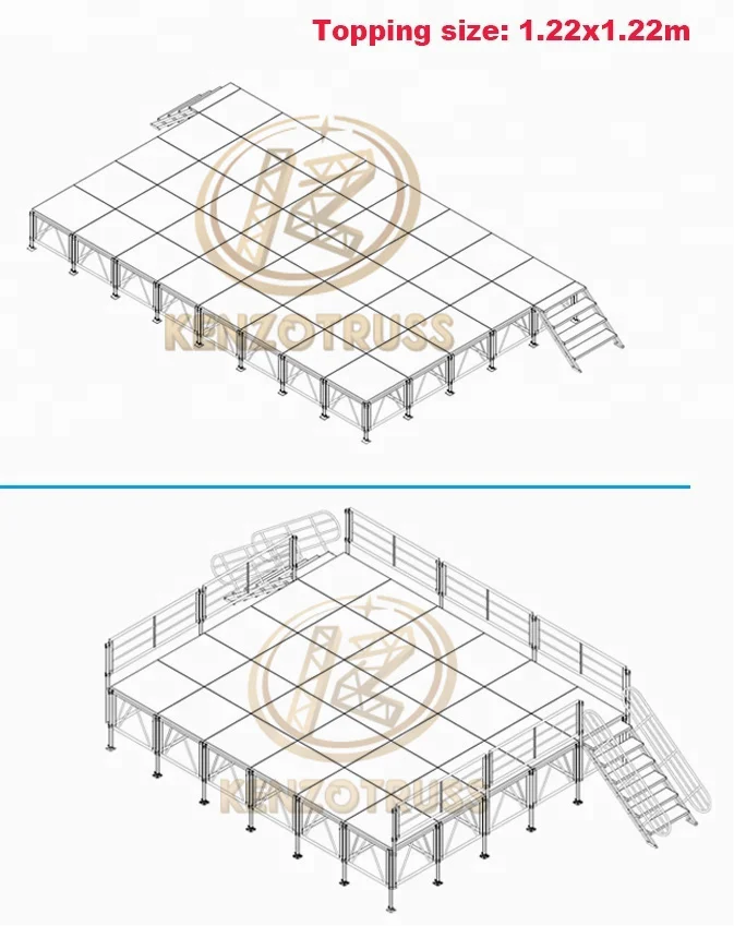 Modular Stage Design - Portable Outdoor Concert Truss
