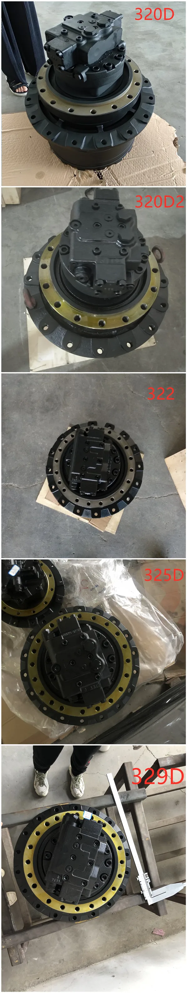 Excavator Parts 336D2 Final Drive 453-7463 Travel Motor for CAT