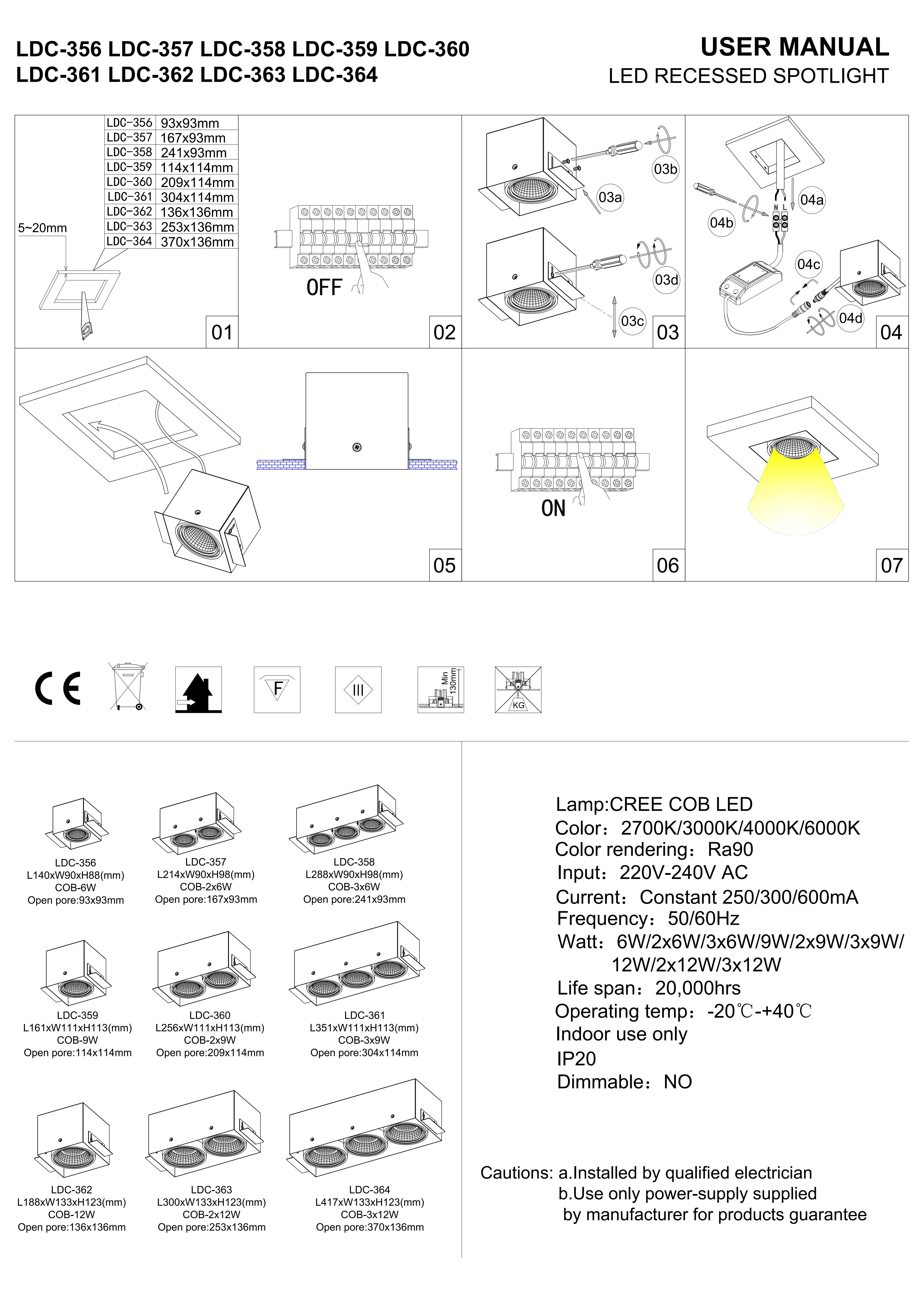 Frameless Trimless Rimless Square Rectangular Adjustable Anti Glare ...