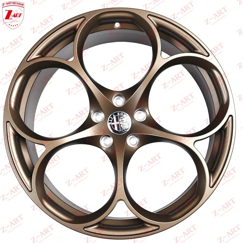 Z-ART Monoblok Forged Aluminum Wheel for Alfa Romeo Giulia Aluminum Rim ...