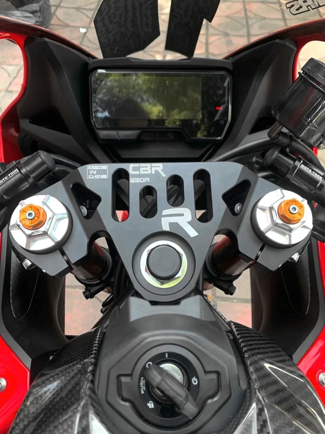 Motorcycle CNC Modified Front Fork Lowering Triple Tree for HONDA ...