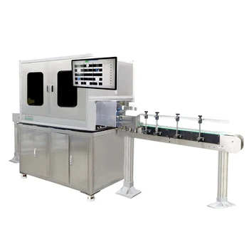 Visual Inspection Of Glass Bottles Vial Detecting Defects On Convey ...