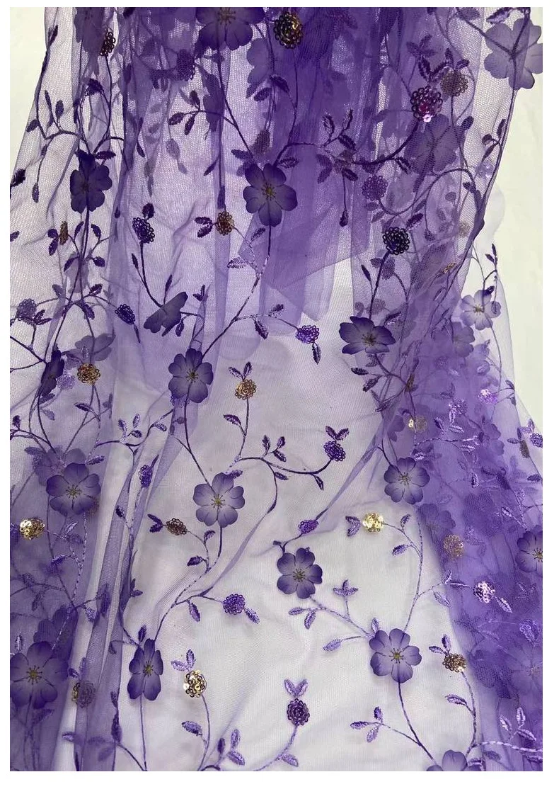 Custom Design Welcome New Mesh Fashion Sequin Patterned Three ...