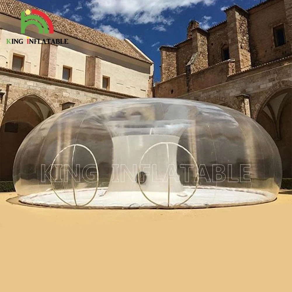 Large Inflatable Bubble Tent - Transparent Circular Tunnel