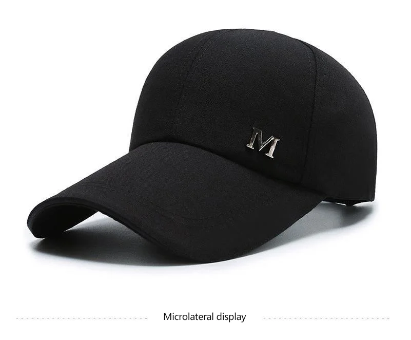 HF Canvas Sports Outdoors Adjustable Plain Men Women Baseball Cap with ...