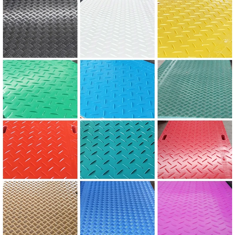HDPE Plastic Heavy Duty Mud Temporary Road Mat - Durable & Customizable