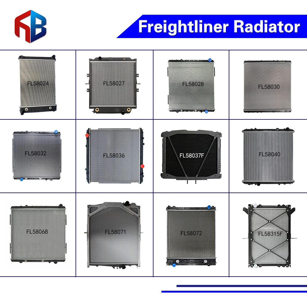 OE 2591559C91 - Reliable Radiator for Freightliner Columbia