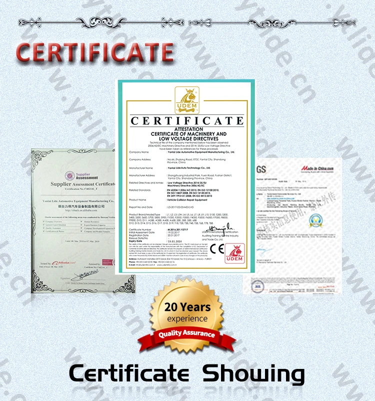 SLD Large Platform Scissors Car Lifting Machine for Auto Alignment