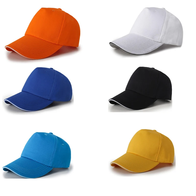 Unisex Custom Baseball Embroidered Cap Logo Professional 6 Panel Custom Sport Cap Baseball Hats