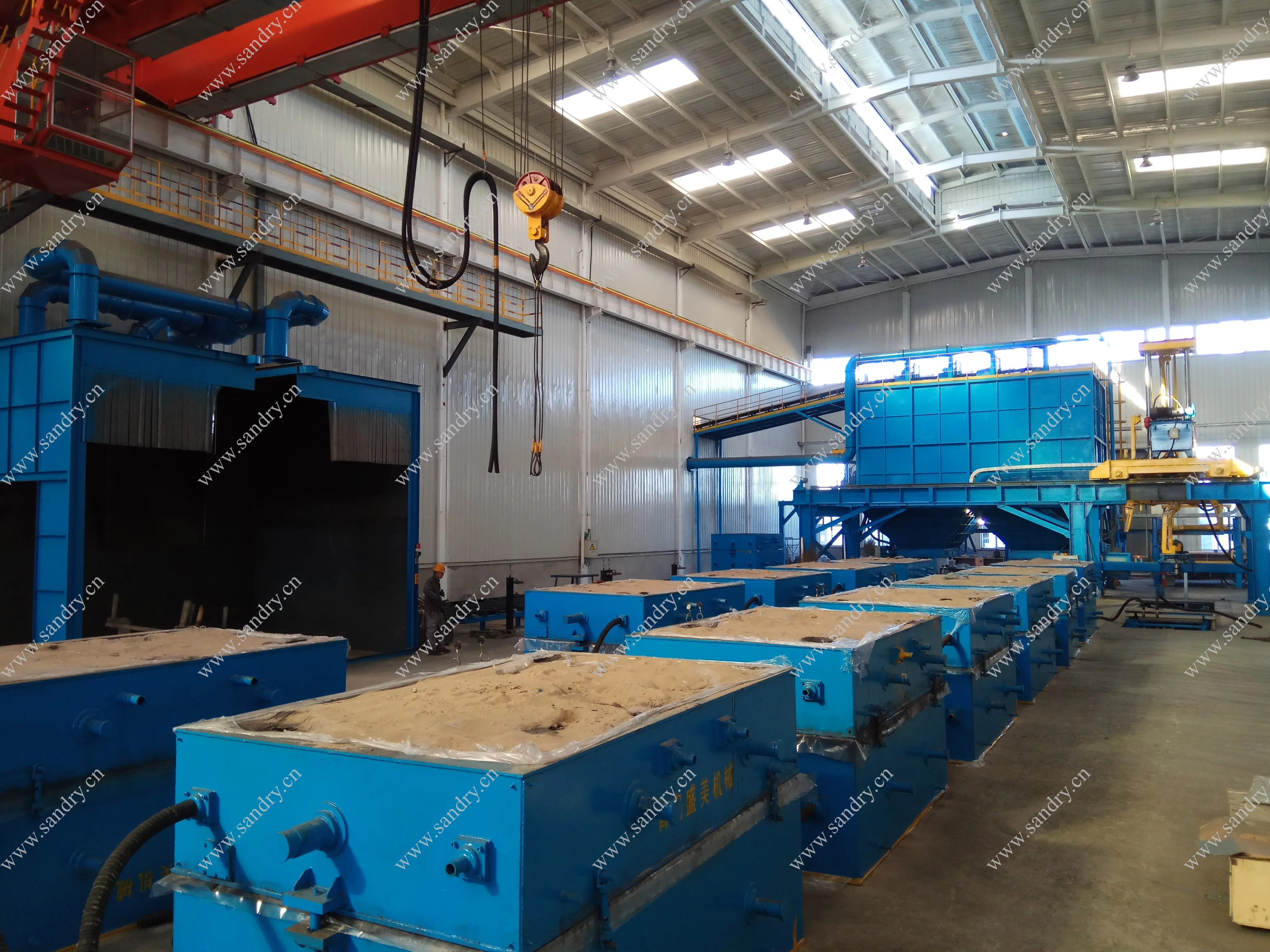 V-process Molding Equipment for Side Frame and Bolster| Alibaba.com