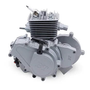 Gas Moped Motor Bicycle Electric Start Bt80 2 Stroke 100cc 80cc Bike ...