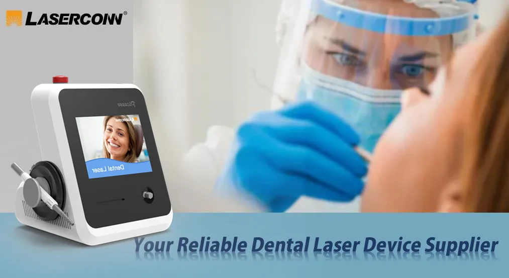 980 810nm Soft Tissue Cutting And Whitening Dental Laser Diode Laser ...