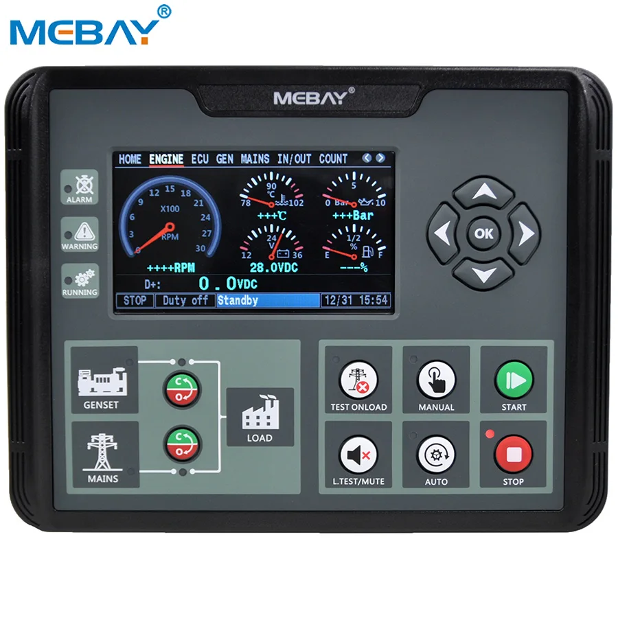MEBAY DC42SR Auto Genset Controller – Efficient Diesel & Gasoline ...