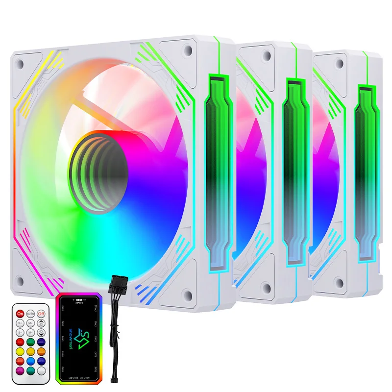 SNOWMAN High Cooling Performance Computer Case Fan RGB PC Fan 120mm ...