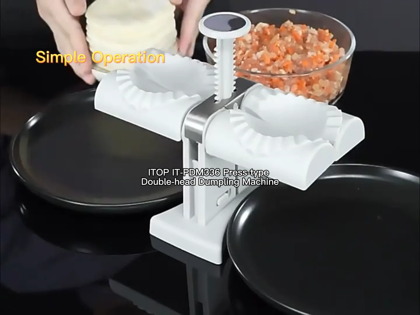 Quickly Make Dumplings Empanadas Making Artifact Table Top Dumpling ...